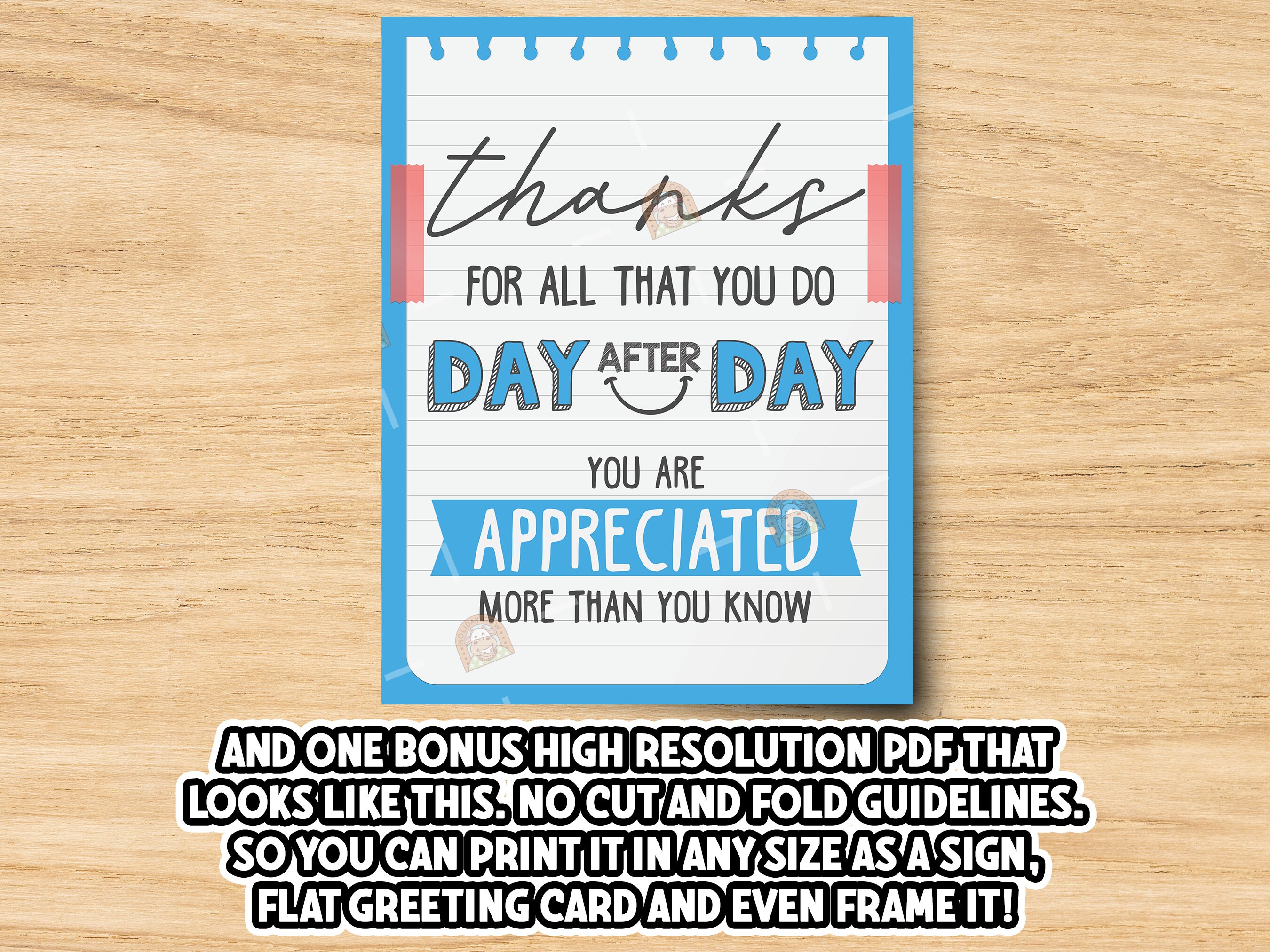 Nurses Week Card, Printable School Nurse Appreciation Gift, Nurse Thank ...