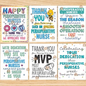 Perioperative Nurses Week Signs Printable, Operating Room Nurse Week ...