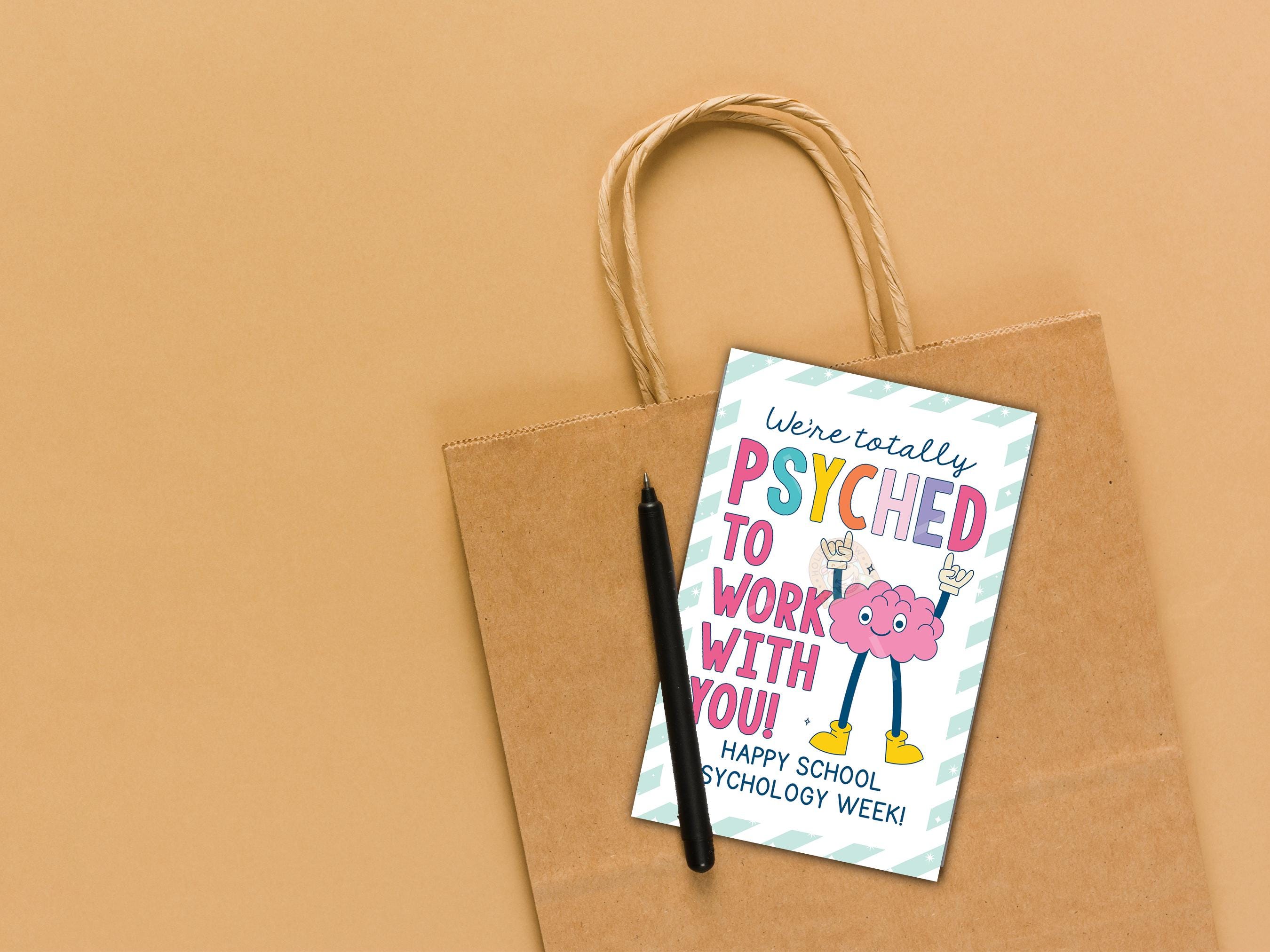 School Psych Tag, Printable School Psychologist Gift Tag, Thank You ...
