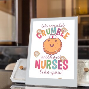 Nurse Gift, Printable Nurse Appreciation Gift for Nurses, School Nurse ...
