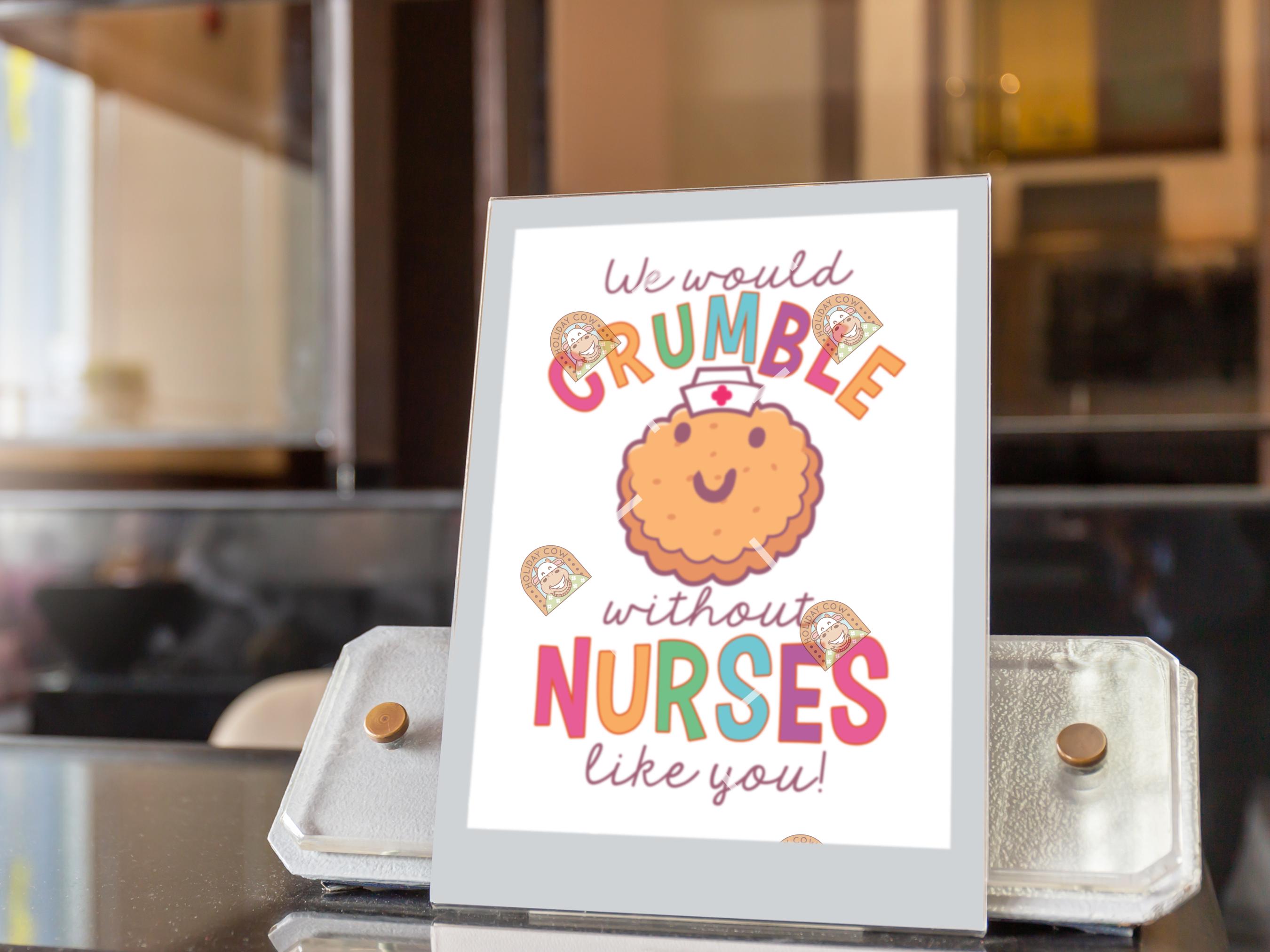 Nurse Gift, Printable Nurse Appreciation Gift for Nurses, School Nurse ...