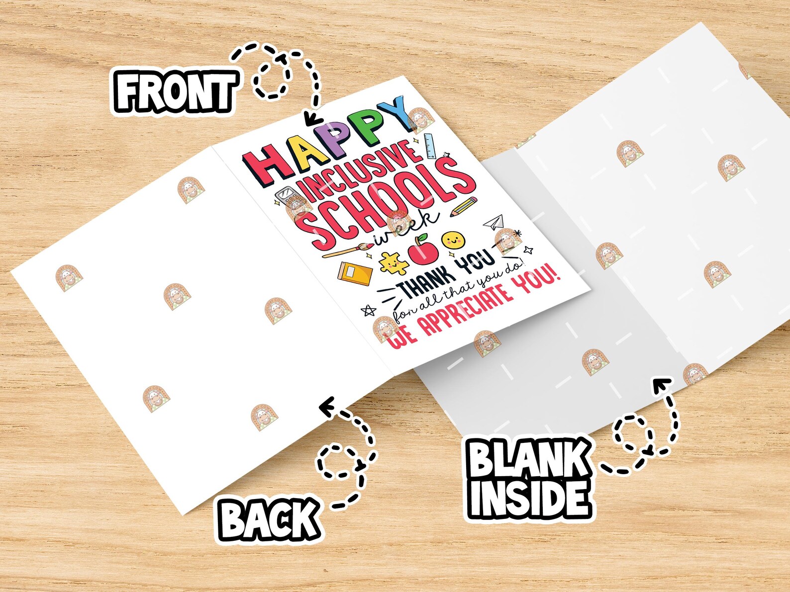 Inclusive Schools Week Sign Printable, Thank You Inclusive Education ...