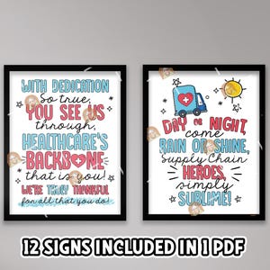 Healthcare Supply Chain Week Signs Printable, SC Week Gift, SCM ...