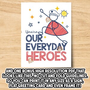 National Police Officers Week Gift, School Security Officers Card ...