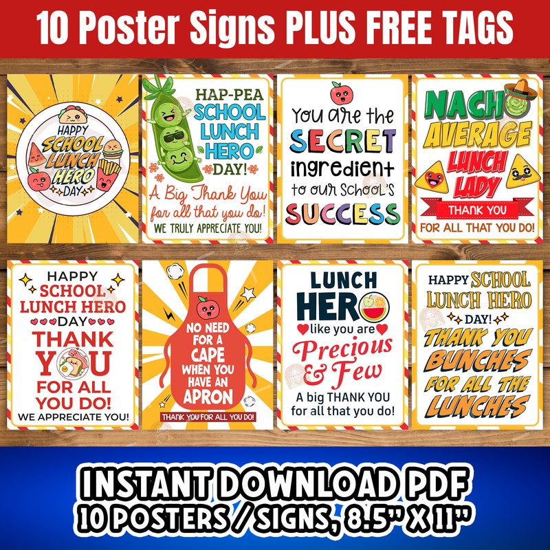 Lunch Room Signs - Etsy