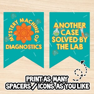 Lab Week Banner Printable, Lab Week Décor, Medical Laboratory ...