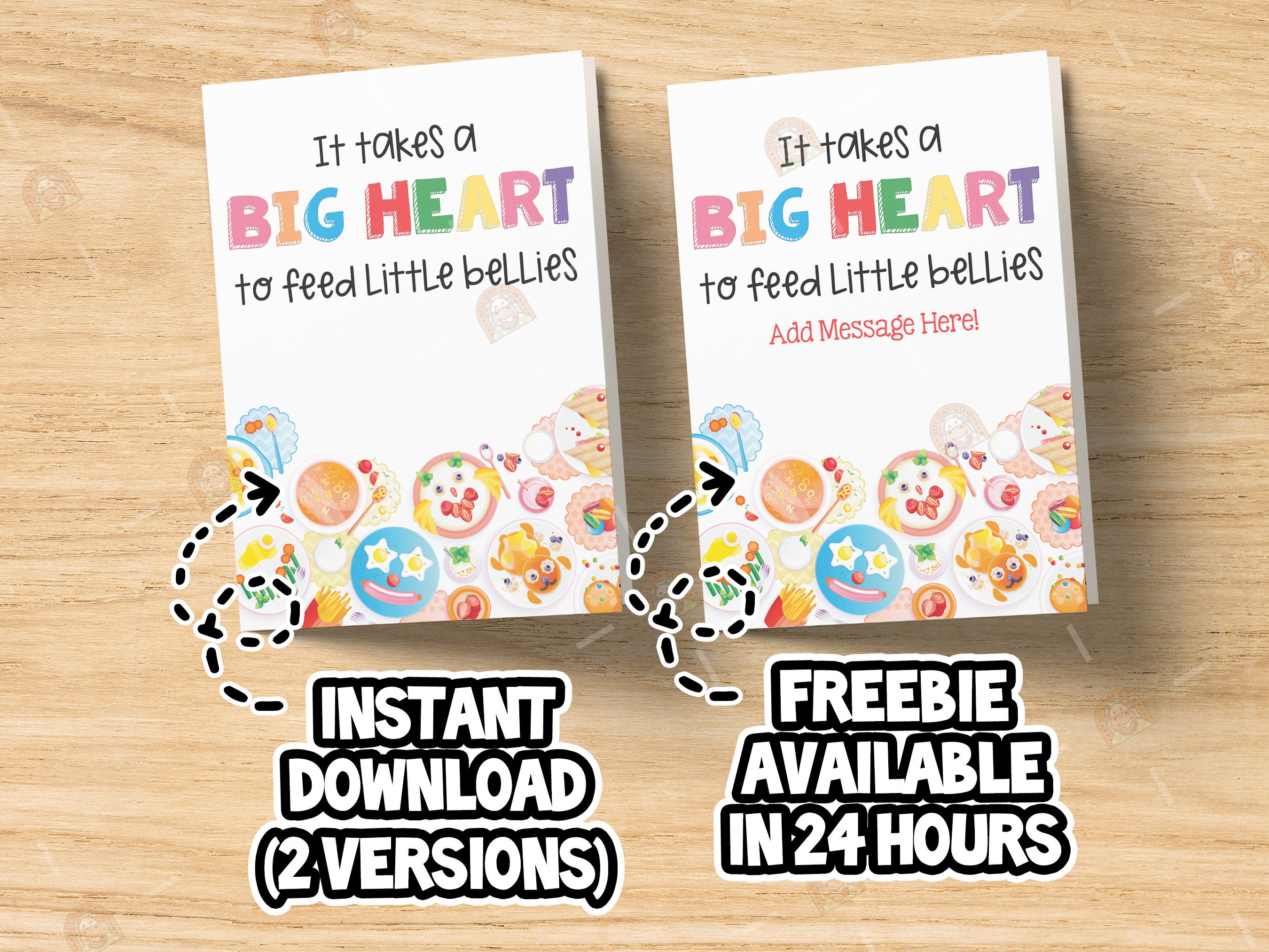 Personalized School Lunch Hero Day Card Printable, School Lunch Hero ...