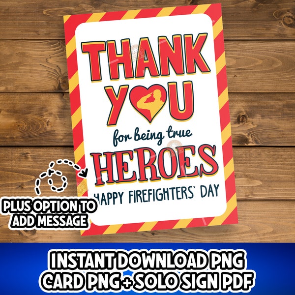 Firefighter Sign - Etsy