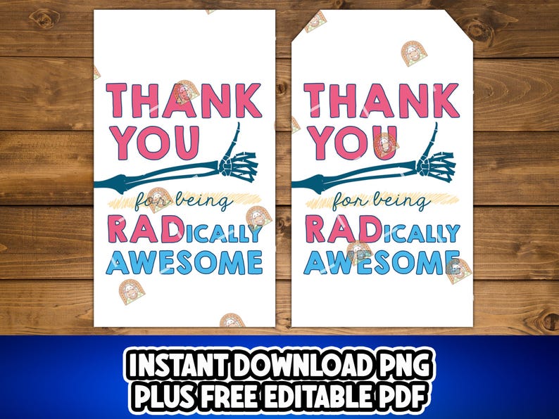 Rad Tech Gift Tag, Rad Tech Tag Printable, Xray Tech Gift Tag, Rad Tech ...
