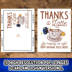 Police Week Card, National Police Officers Week Card Printable, Police ...