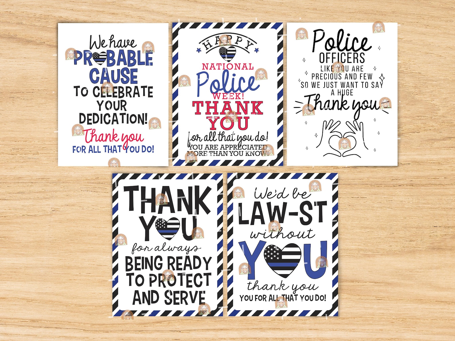Police Week Signs Printable National Police Officers Week Posters