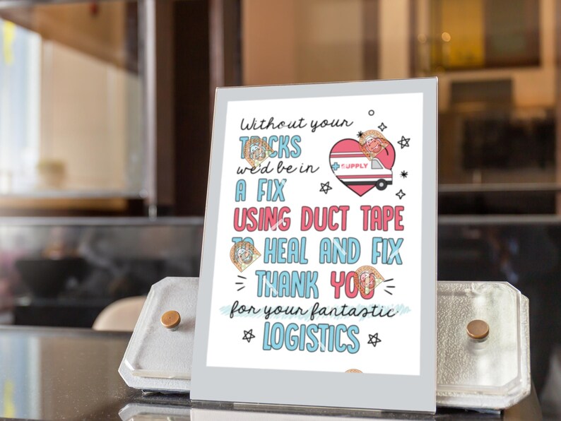 Healthcare Logistics Printable Card, Supply Chain Week Sign, SC Week ...
