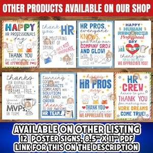 HR Professionals Day Gift Printable, Human Resources Professional Day ...