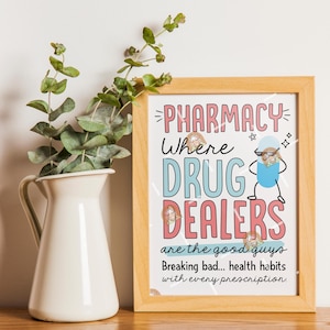 Pharmacy Week Sign Printable, Pharmacist Thank You Gift, Happy Pharmacy ...