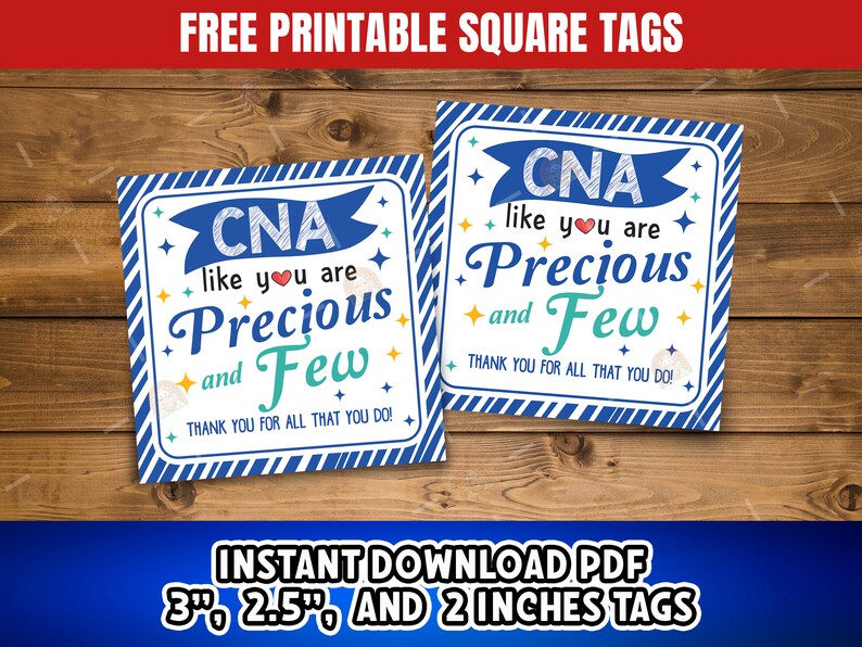CNA Week Signs Printable Bundle, Certified Nursing Assistant Gifts, CNA ...