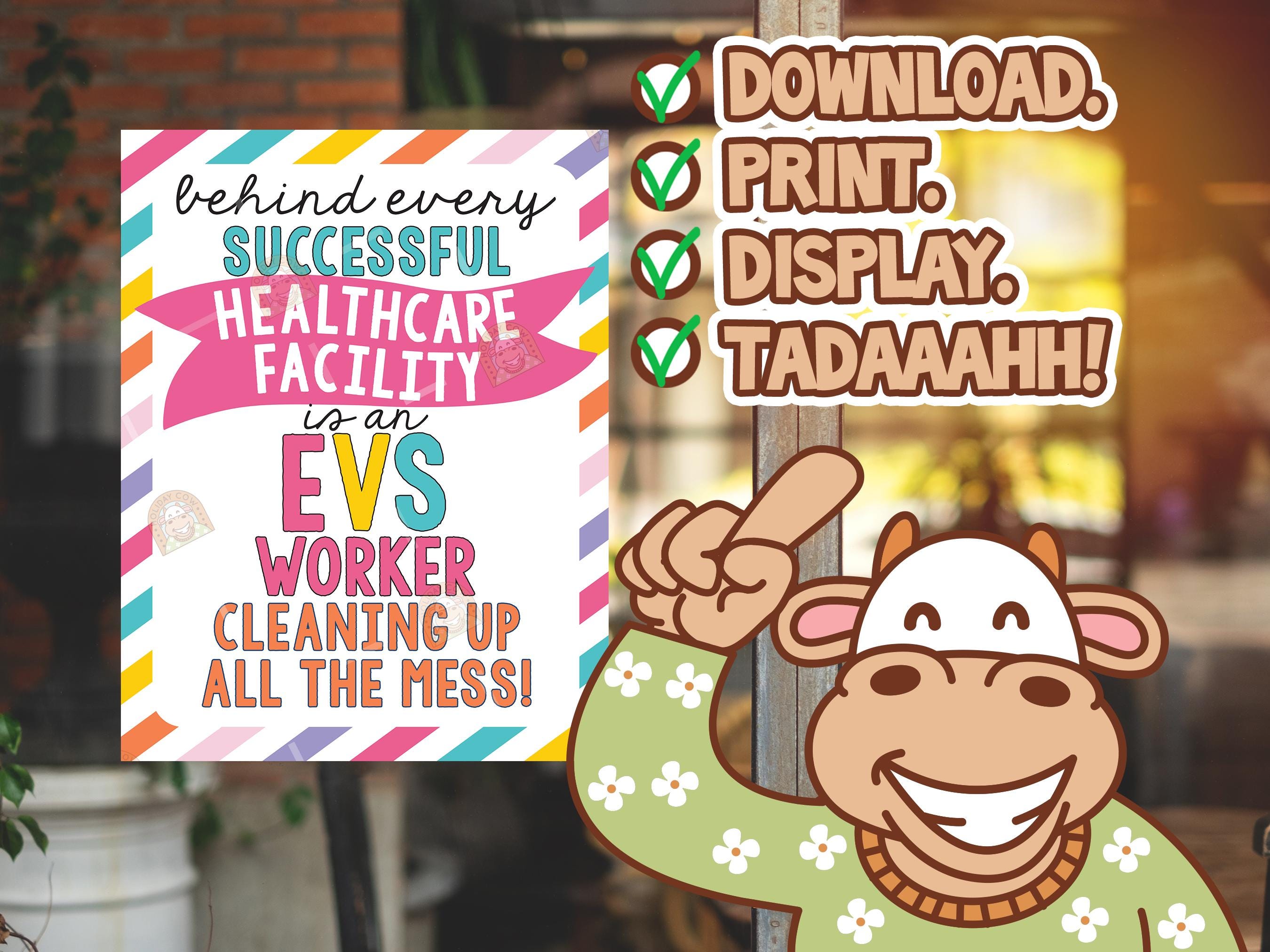 EVS Week Signs Printable, National Healthcare Environmental Services ...
