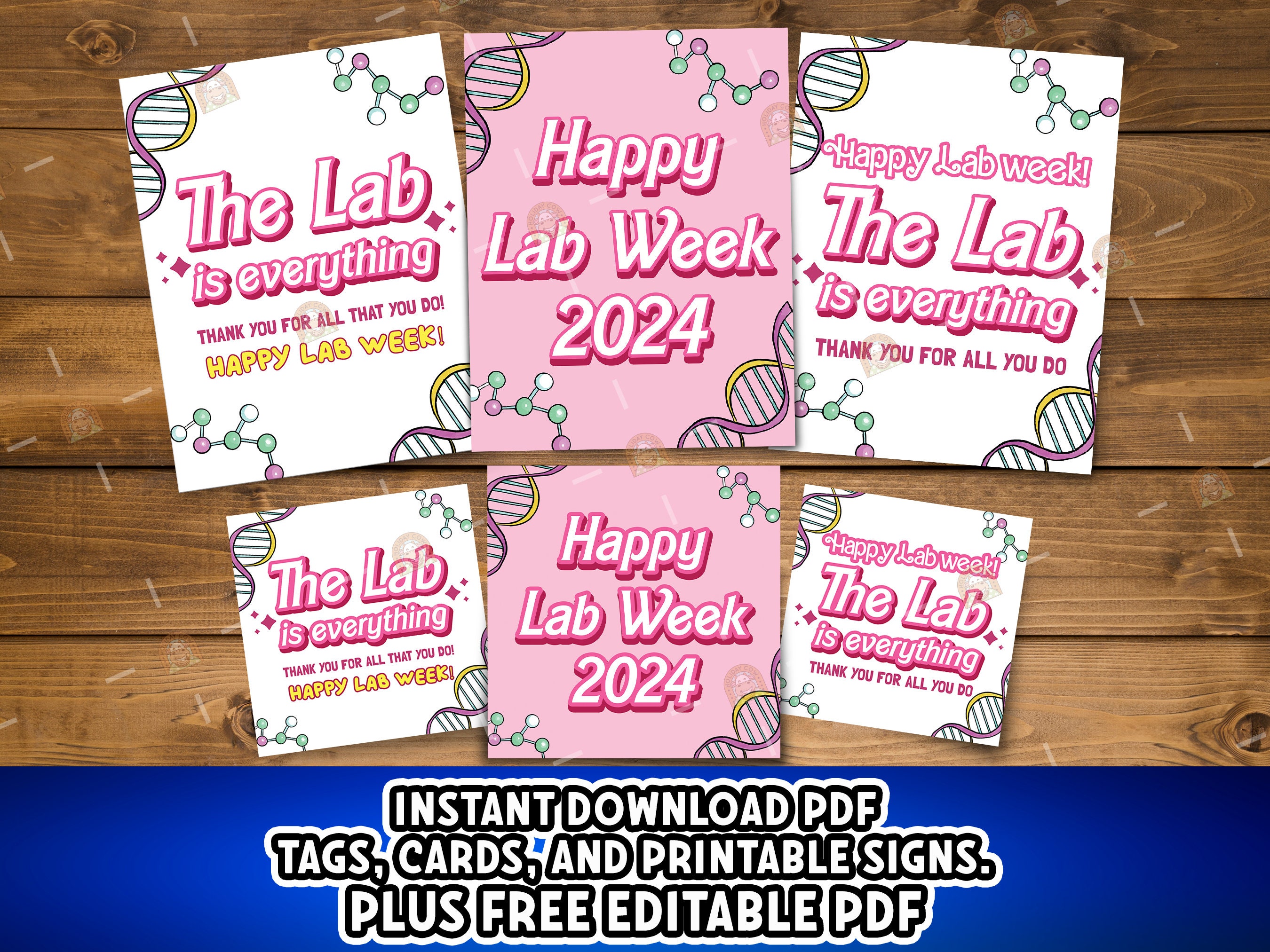 Printable the Lab is Everything Lab Week 2024 Poster Bundle, Lab Week ...