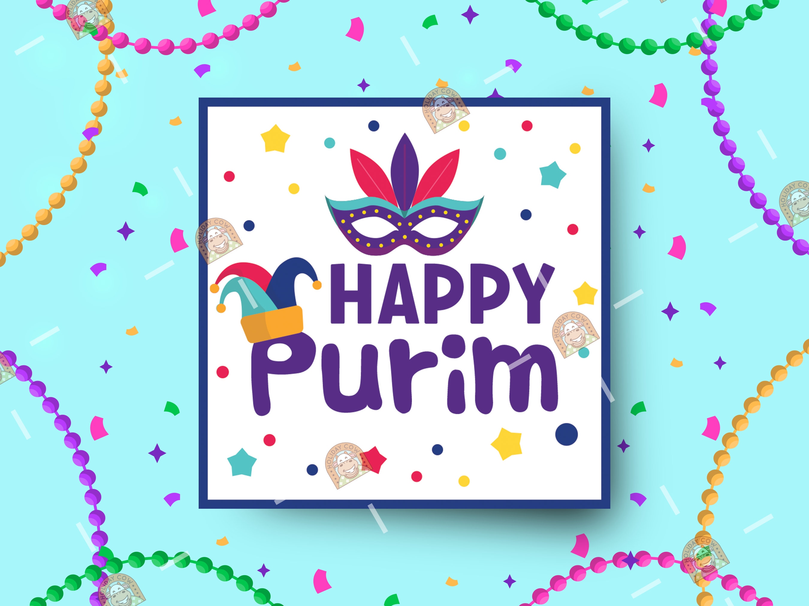 Printable Purim Tags, Mishloach Manot Sticker, Purim Gift Tags, Purim ...