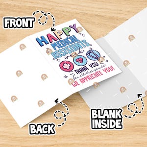 Medical Assistant Week Card Printable, Medical Assistant Gift, Happy MA ...