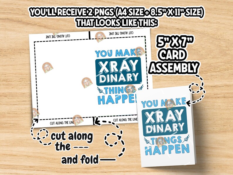 Xray Tech Week Gift Printable, Xray Tech Gift, Thank You Xray ...