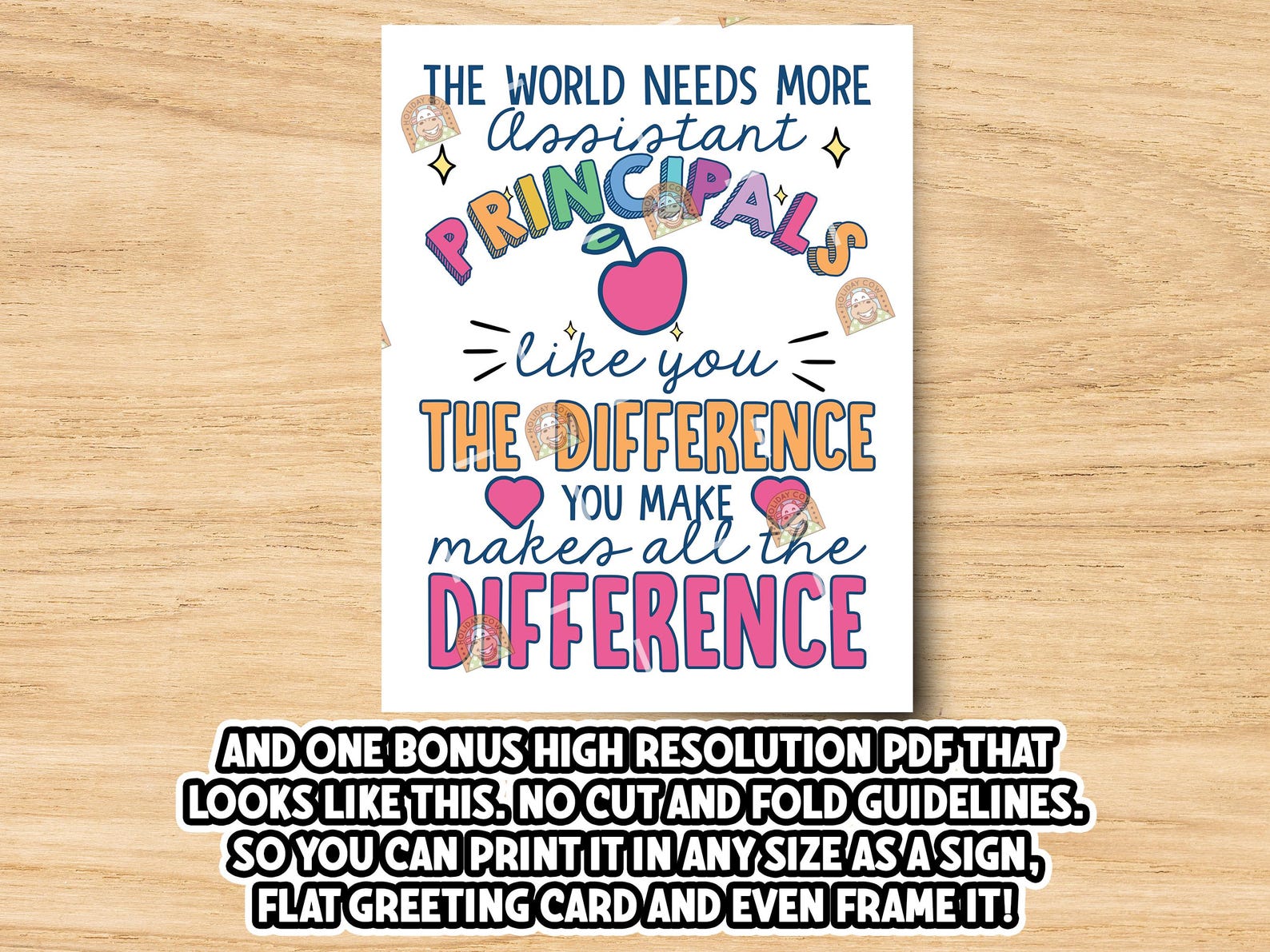 Printable Assistant Principals Week Gift, Assistant Principal ...
