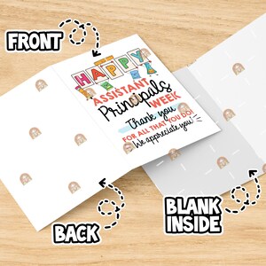 Assistant Principals Week Gift Printable, Assistant Principal ...