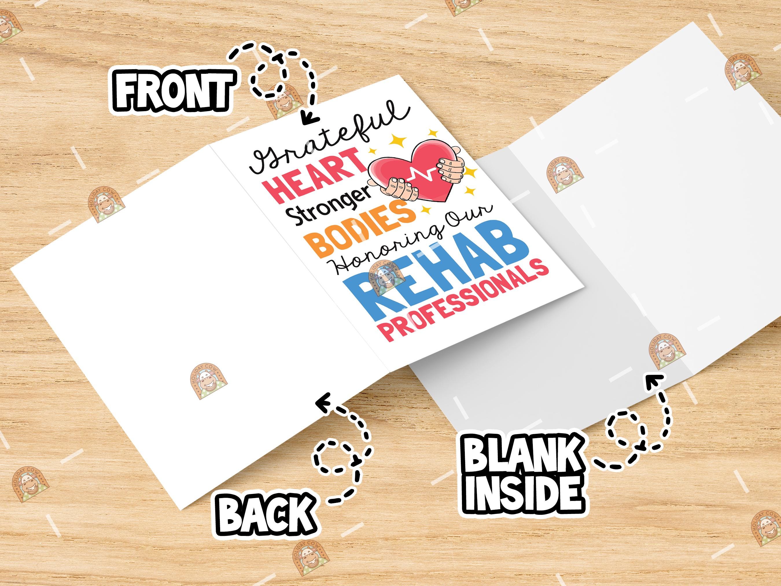 National Rehabilitation Week Card Printable, Happy Rehab Week Sign ...