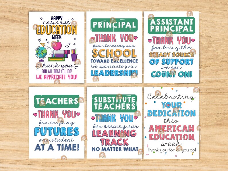American Education Week Sign Printable, Education Week Decor, Educator ...