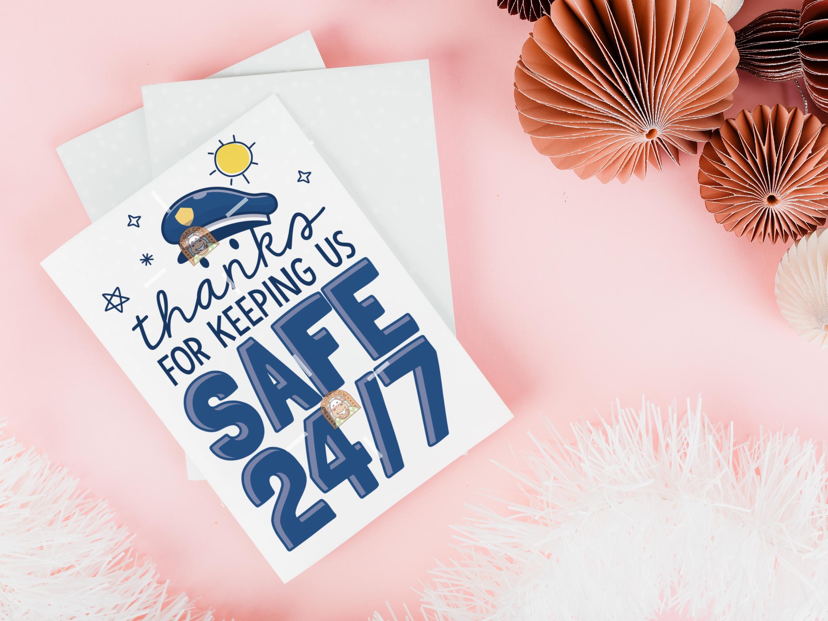 Security Officers Appreciation Gift Printable, Security Officers Week ...