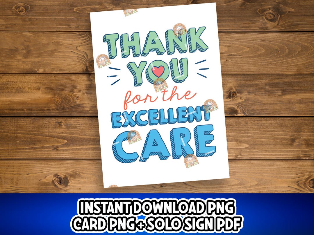 Thank You Caregiver Gift, Family Caregivers Month Sign Printable, Gift ...