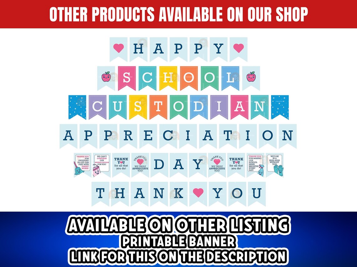 Funny School Custodian Gift Tag, Printable School Custodian ...