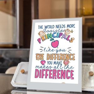 Printable Assistant Principals Week Gift, Assistant Principal ...
