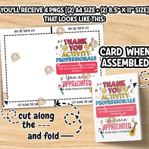 Activity Professionals Gifts, Printable Activity Professionals Week ...