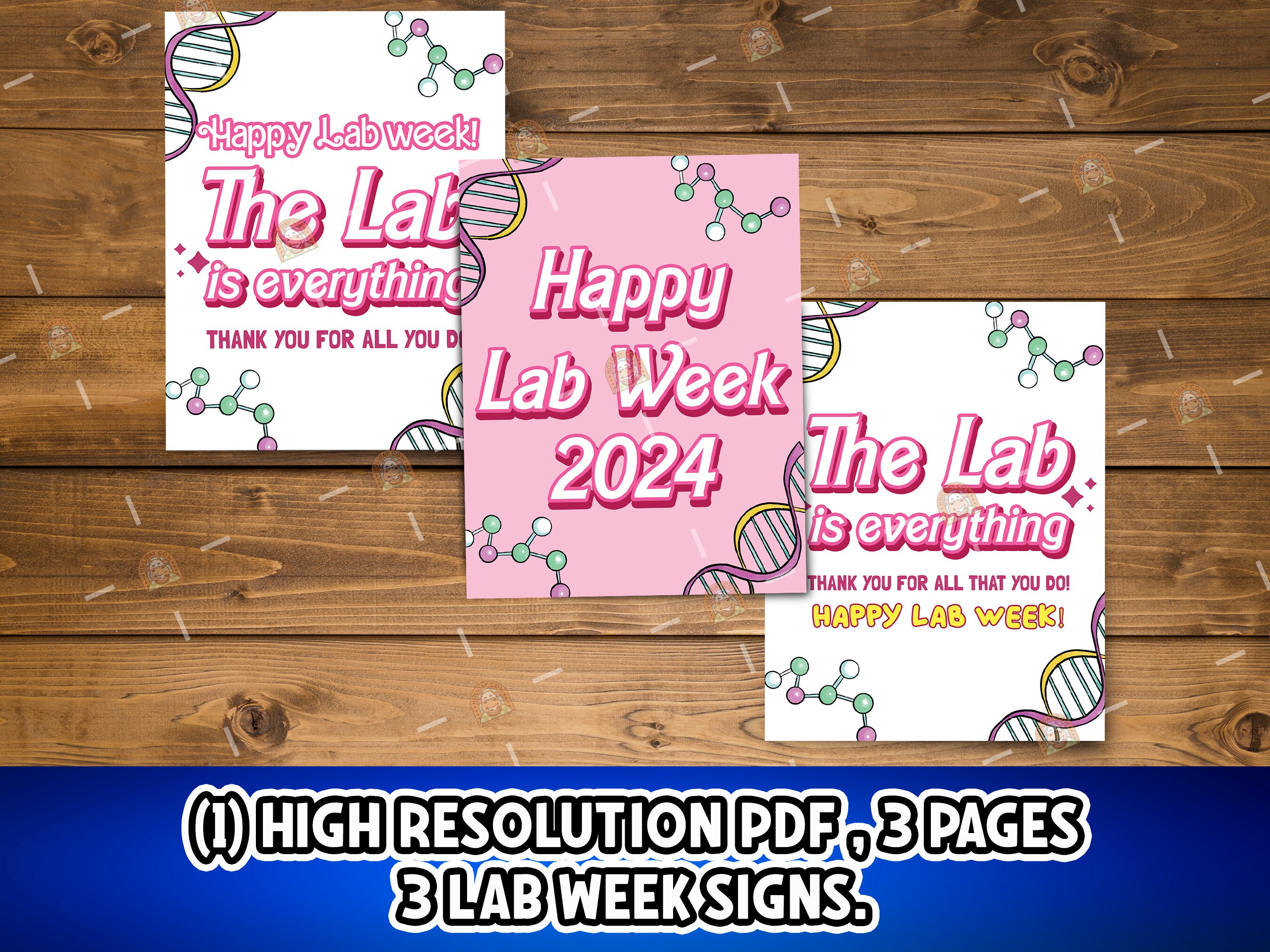 Printable the Lab is Everything Lab Week 2024 Poster Bundle, Lab Week ...