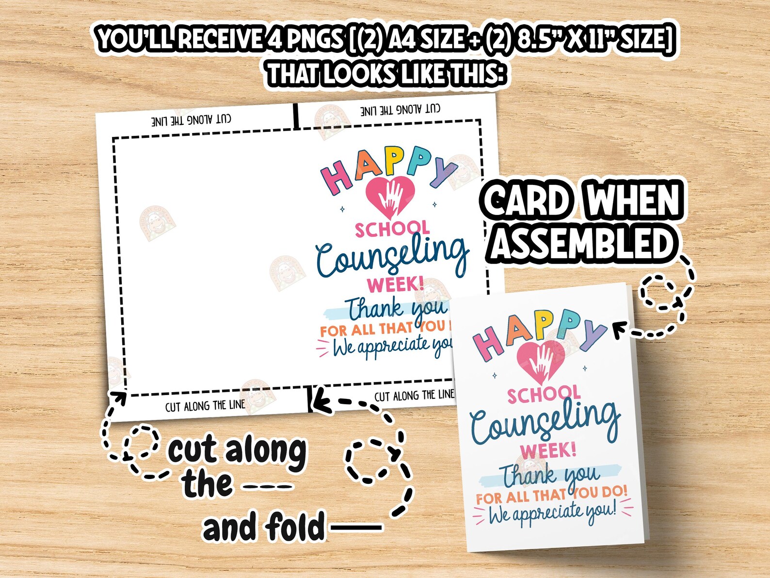 School Counseling Week Sign, Printable School Counselor Appreciation ...