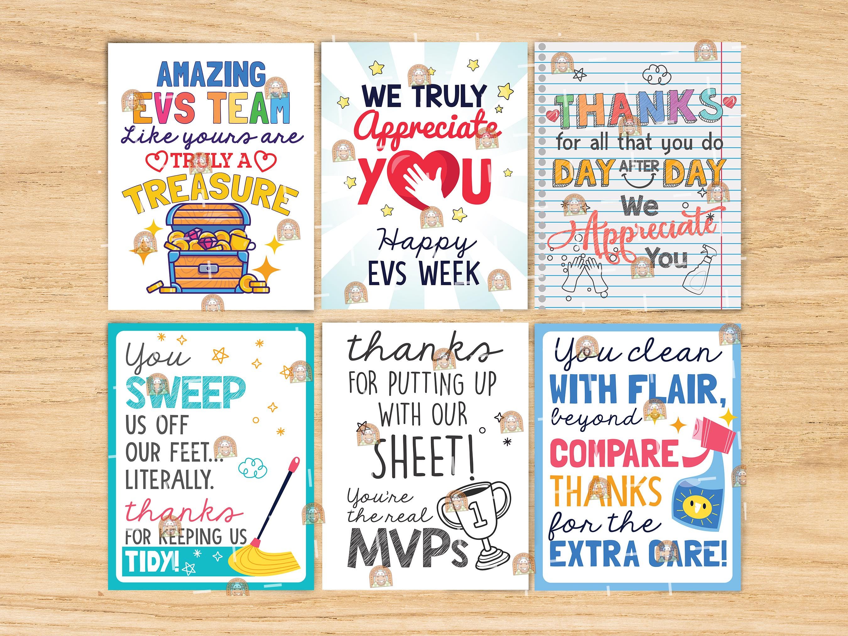 EVS Week Sign Printable, National Healthcare Environmental Services ...