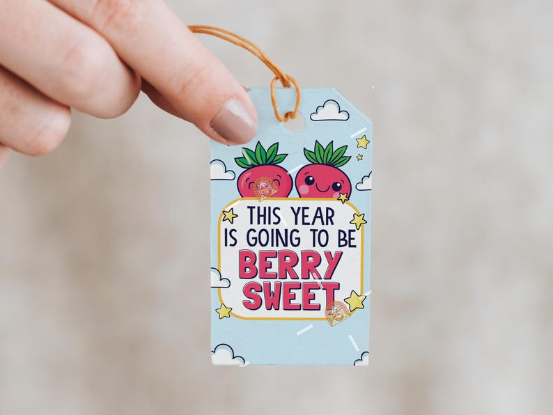 Back to School Printable Candy Labels, Berry Sweet Year Tag for Student ...