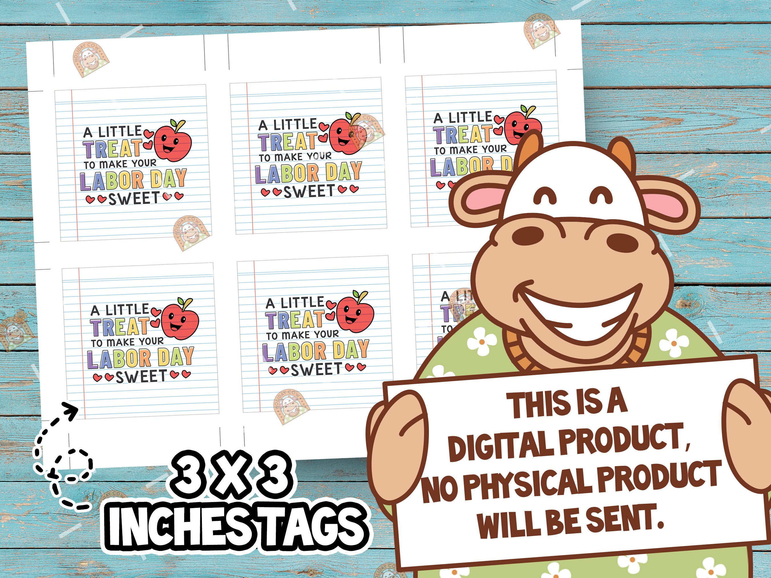 Labor Day Tag, Happy Labor Day Printable Tags, Labor Day Gift Tags ...