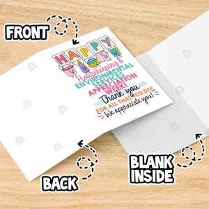 Housekeeping & Environmental Services Week Card for EVS Appreciation ...