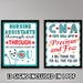 CNA Week Signs Printable Bundle, Certified Nursing Assistant Gifts, CNA ...