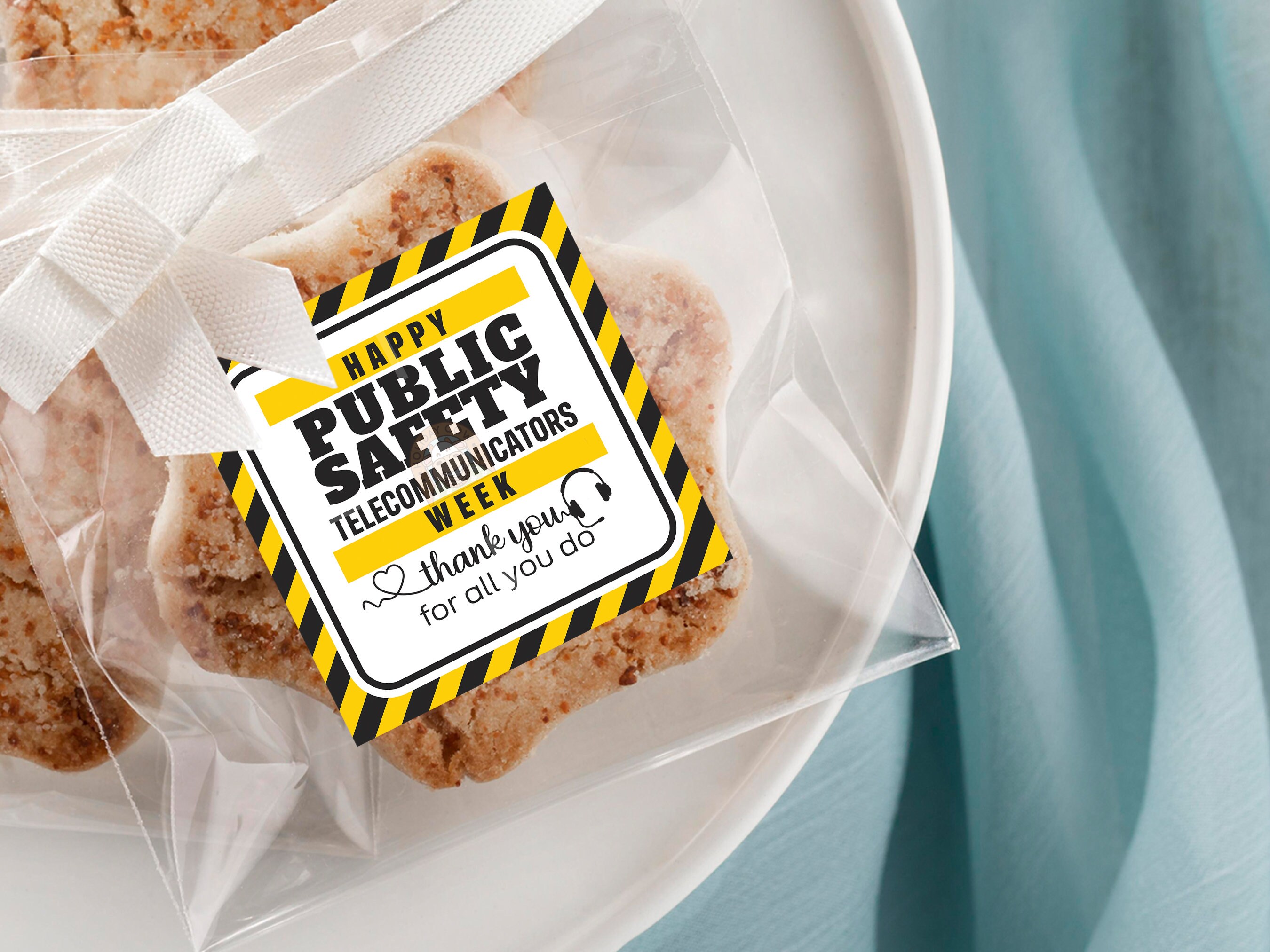 Dispatcher Thank You Tag, Public Safety Telecommunicators Week Tags ...