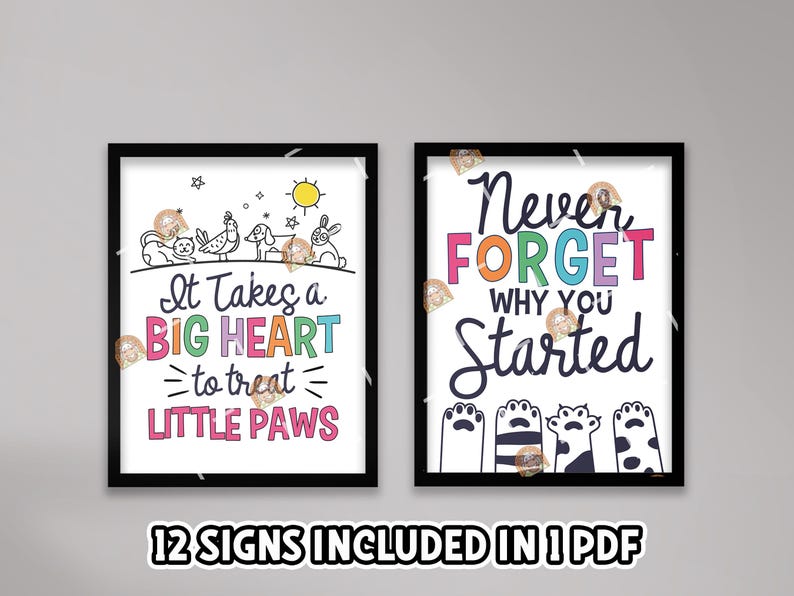 Veterinary Day Signs Printable, Veterinary Appreciation Posters ...