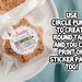 Teacher Appreciation Tag Printable, Thank You Teacher Cookie Tag, End ...