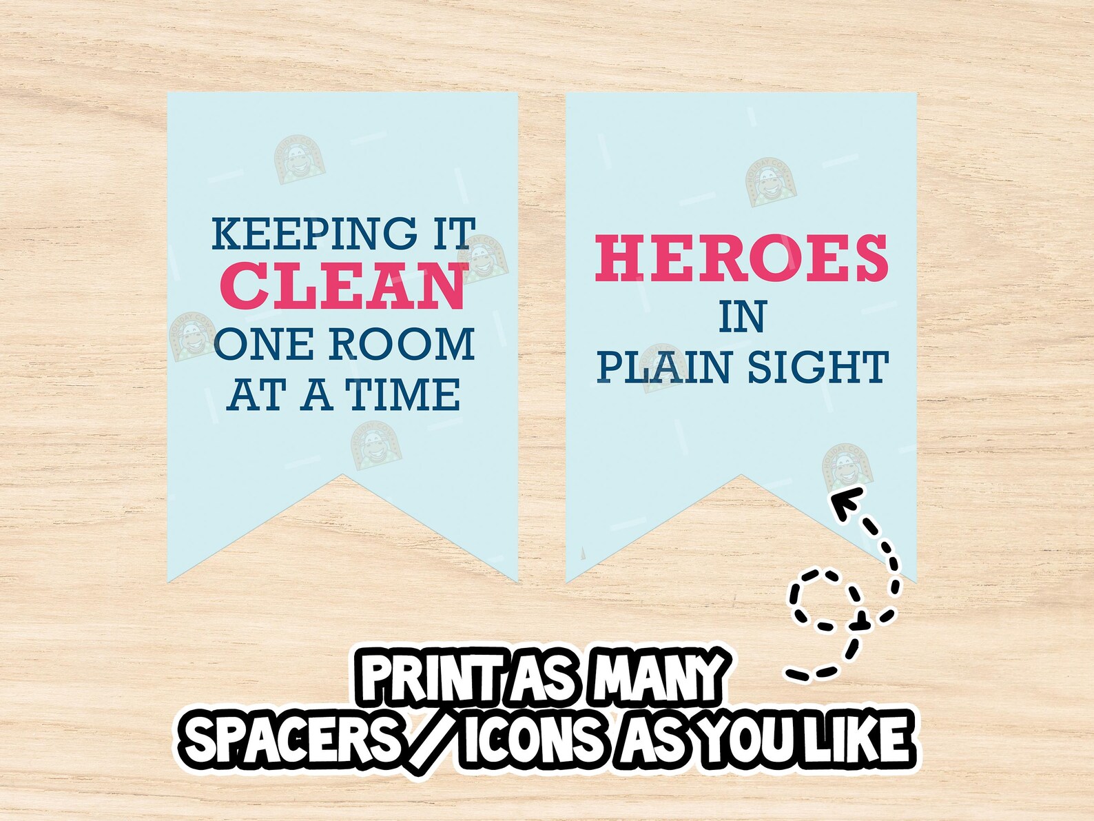 Housekeeping Week Banner Printable, Housekeeping Services Week Banner ...