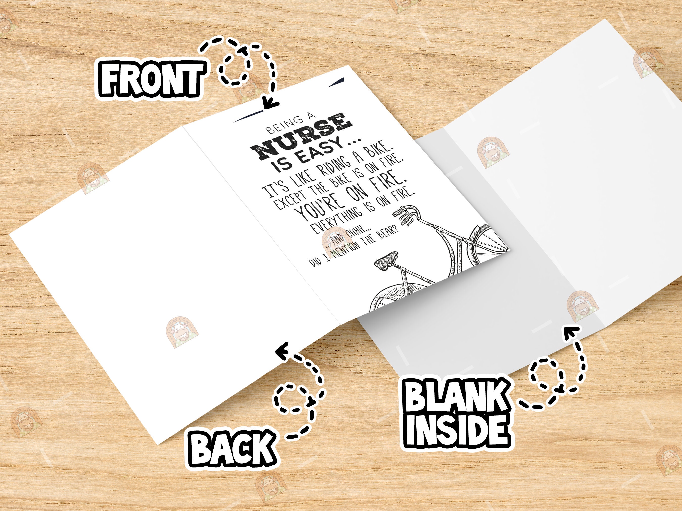 School Nurse Gift, Printable Nurse Appreciation Card, National Nurses ...