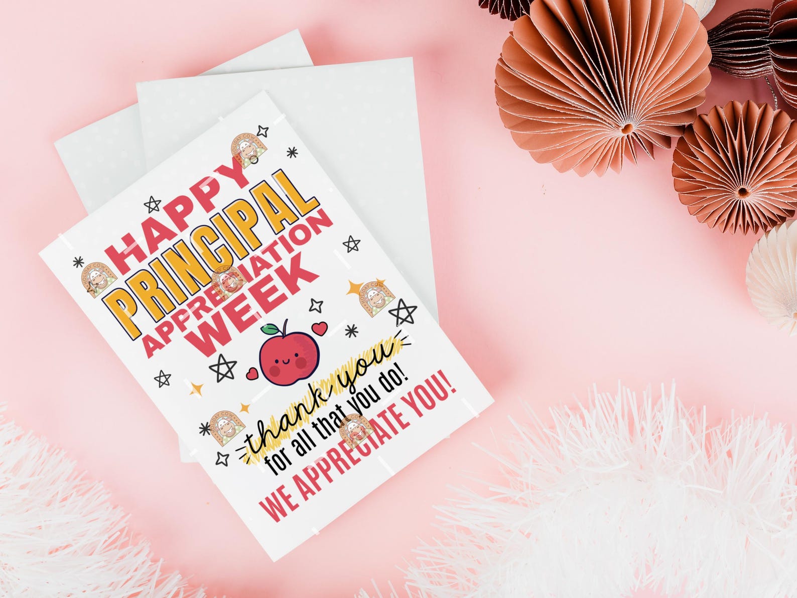 Principal Appreciation Week Card Printable, National Principals Week ...