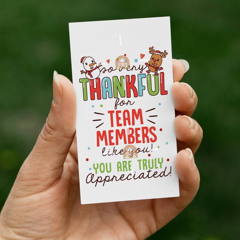 Christmas Treat Tags - Etsy