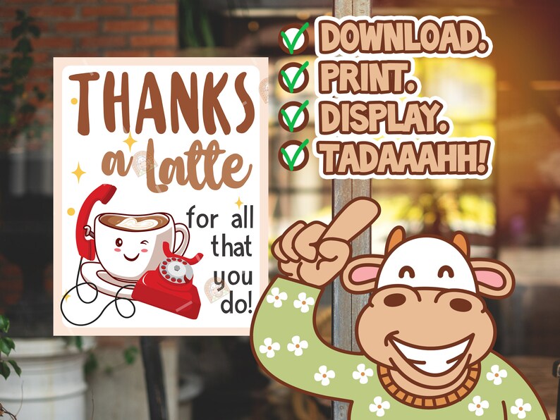 Receptionists Sign Bundle, Printable Happy Receptionists Day Poster ...