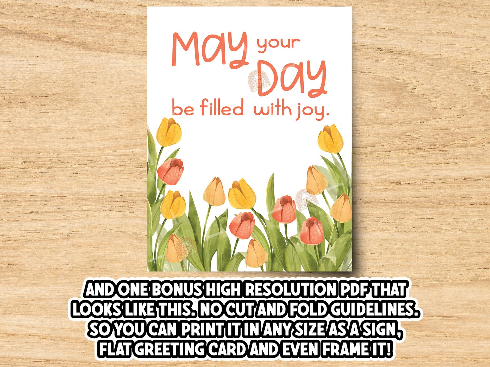 Happy May Day Printable Card, May Day Sign, May Day Decoration, May Day ...