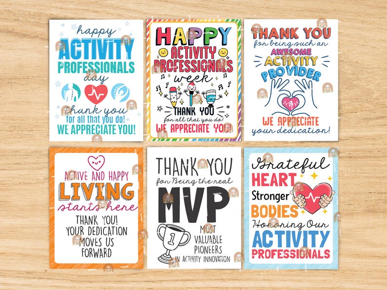 Activity Professionals Week Printable Signs, Activity Professionals ...